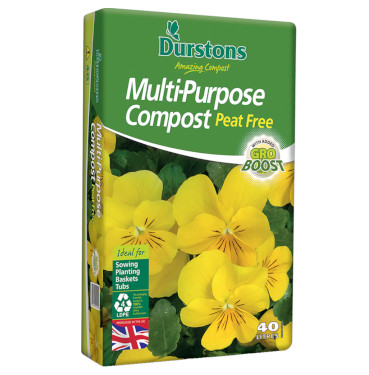 Durstons Multi-Purpose Compost Peat Free 40L | Pepper’sGardenCentre
