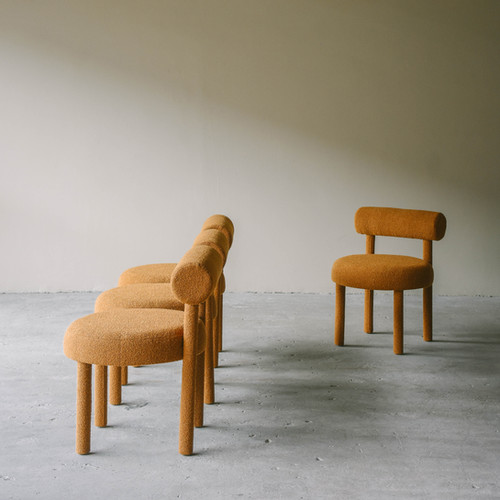 DINING CHAIR PASTA (Boucle Fabric) | Hè Studio