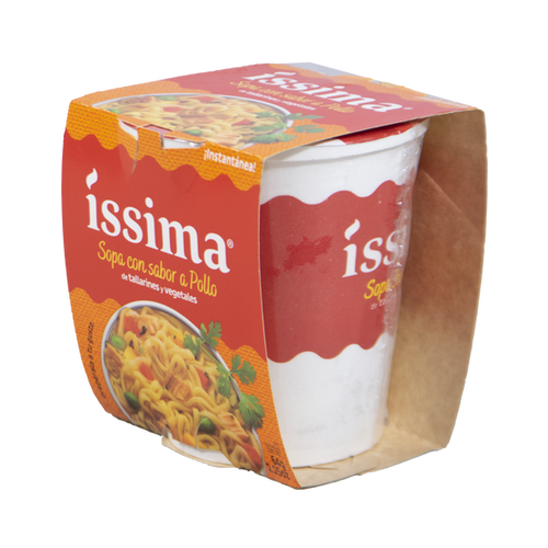 Sopa Instantánea Sabor a Pollo 64 g Issima | abastos