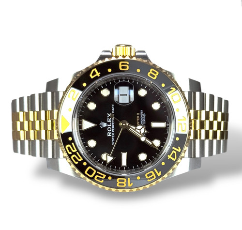 ROLEX 2024 GMT Master II "Zombie", 126713GRNR, Steel & Gold, Box ...
