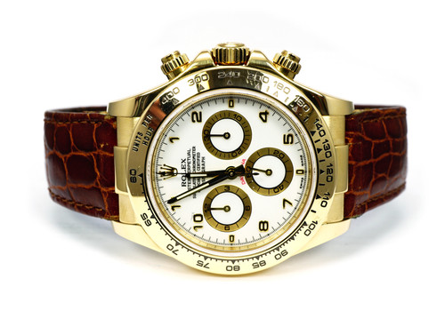 ROLEX 2004 Daytona, 116518, 18ct Yellow Gold, Boxed | pomerance-boutique