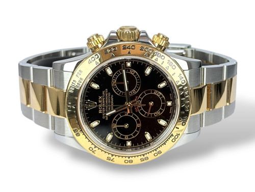 ROLEX 2022 Daytona, 116503, Steel & Gold, Black, Box & Papers ...