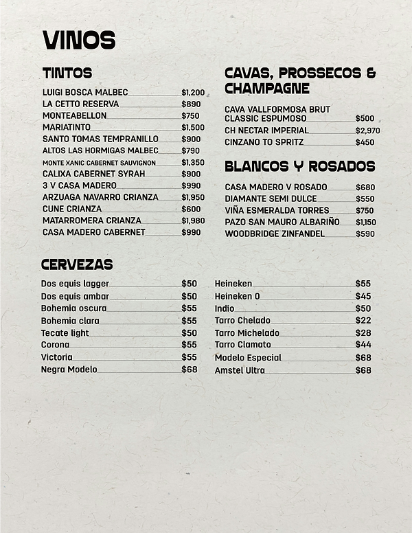 Menú ECC | Bienvenidos