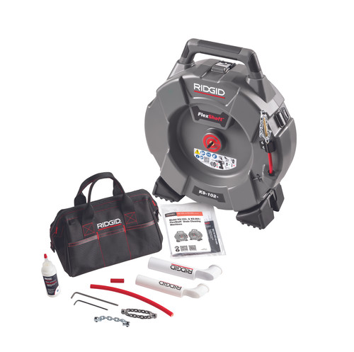 RIDGID K9-102 + FlexShaft | C J Kelly Ltd