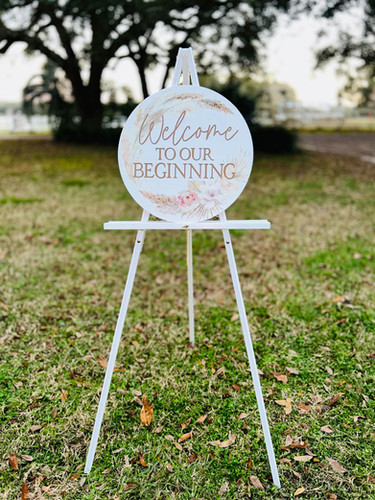 Welcome Sign | Gala and Grove Event