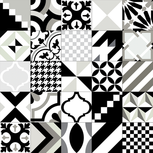 Achromatic Zone (25 designs) | Gustofil