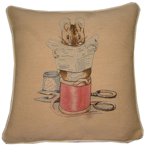 Beatrix Potter Tailor of Gloucester Tapestry Cushion Cover | designer ...