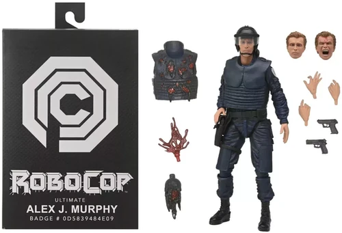 NECA Robocop Alex J. Murphy (OCP Uniform) Ultimate 7" action figure ...