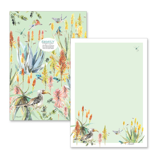 Wild Garden Notepad | Family Organiser
