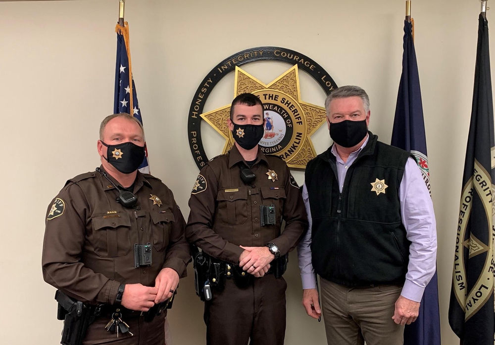 Franklin County sheriff’s deputy recognized for helping save person’s life