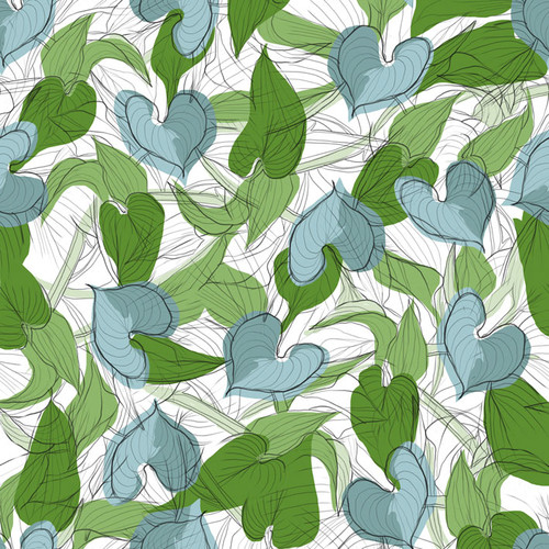 'Hosta' - fabric | francawestawaydesign