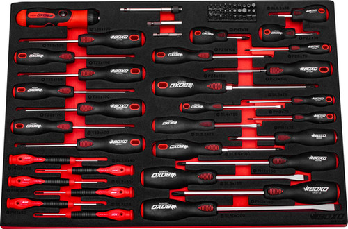 BOXO 65pc Master ScrewDriver Set In EVA Foam | BH Tools & EquipmentBOXO