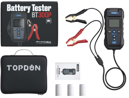 TOPDON BT300P Battery Tester with Built in Printer | BH Tools ...
