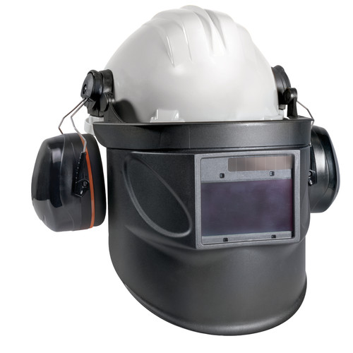 GYS HD Welding Helmet with Hard Hat and Ear Muffs | BH Tools & EquipmentGYS