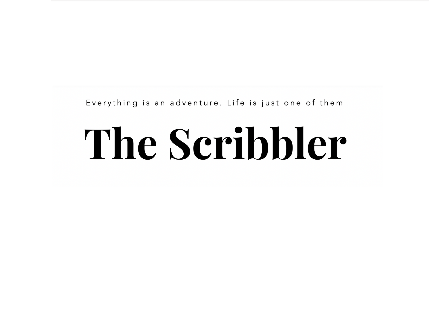 Home | The Scribbler