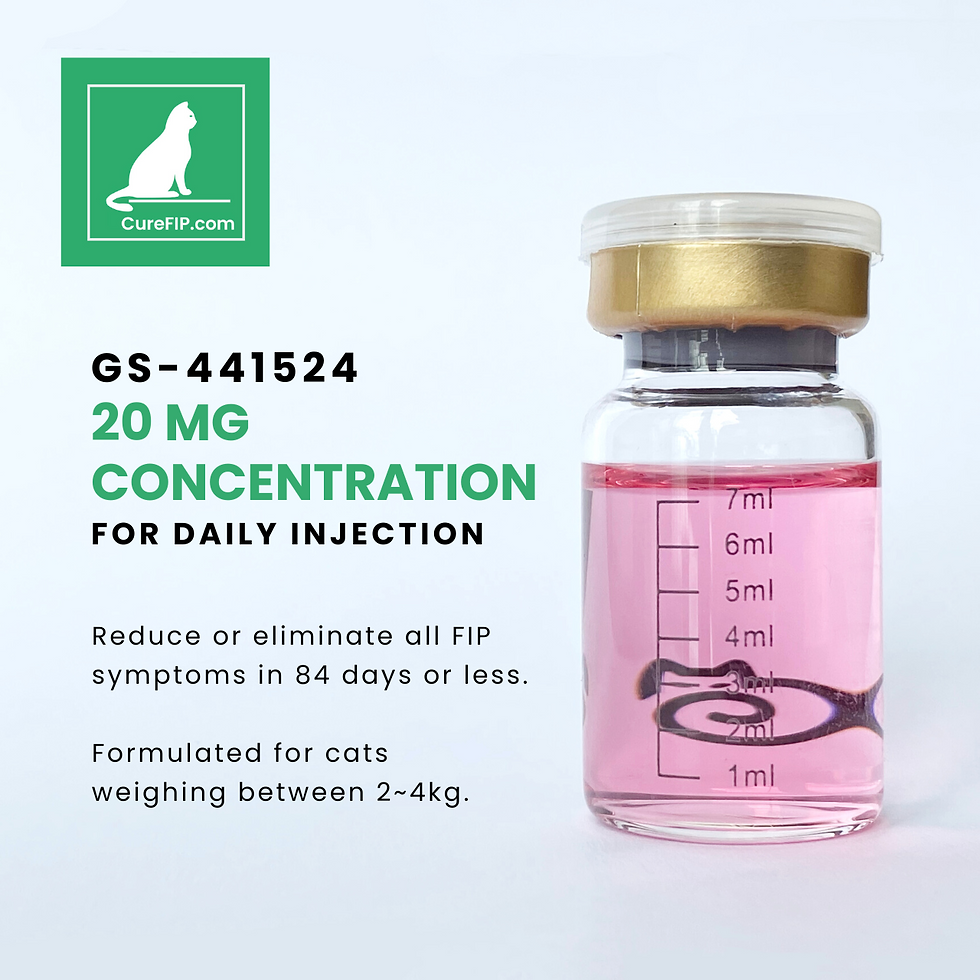 FIP treatments injection vials | CureFip.com