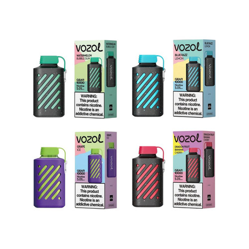 Vozol Rechargeable Vape Bar - Gear 10000 50mg | Phantom Cloud Vaping