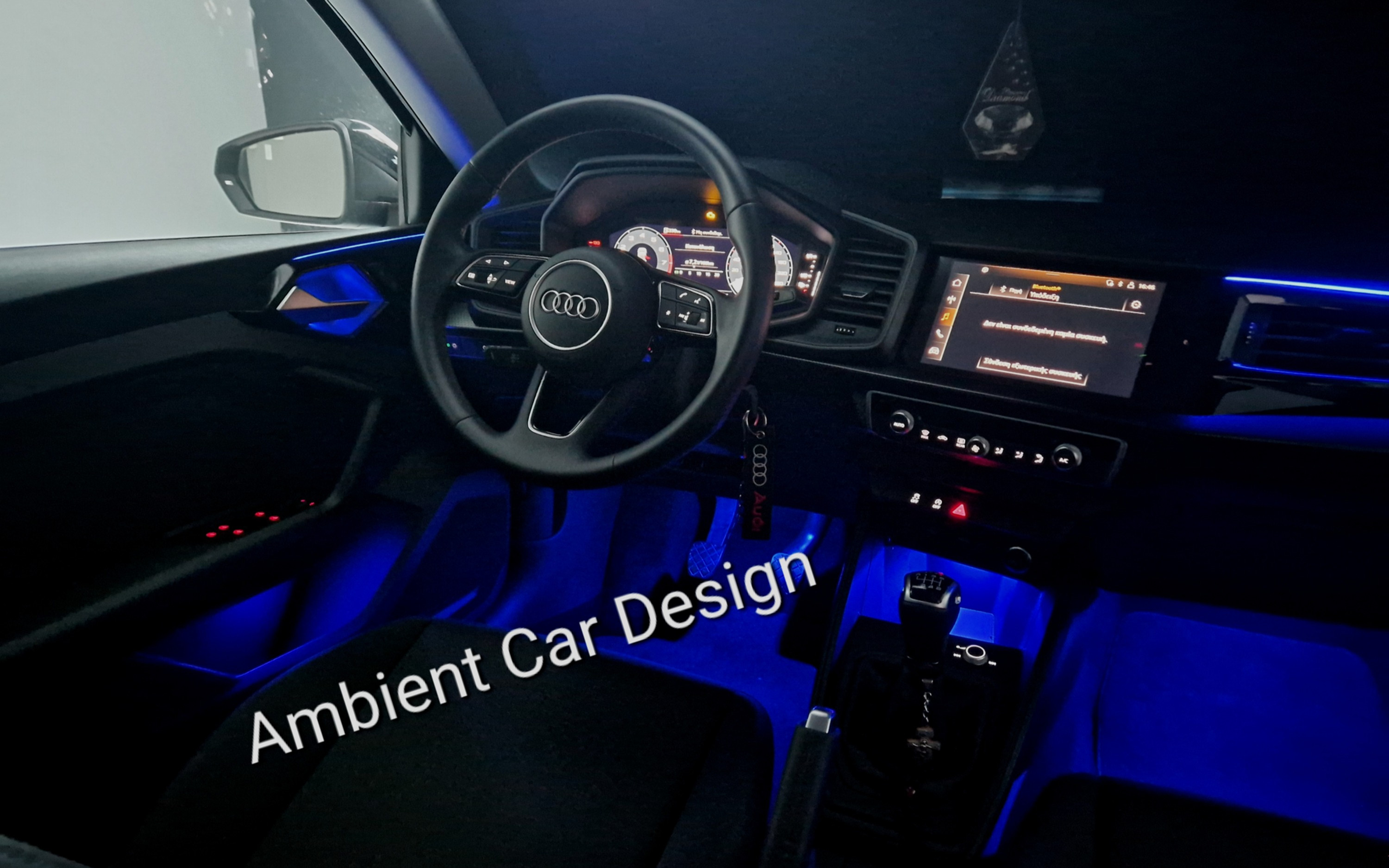 AUDI A1 2020-22 | | Ambient Car Design | Τοποθέτηση Ατμοσφαιρικού ...