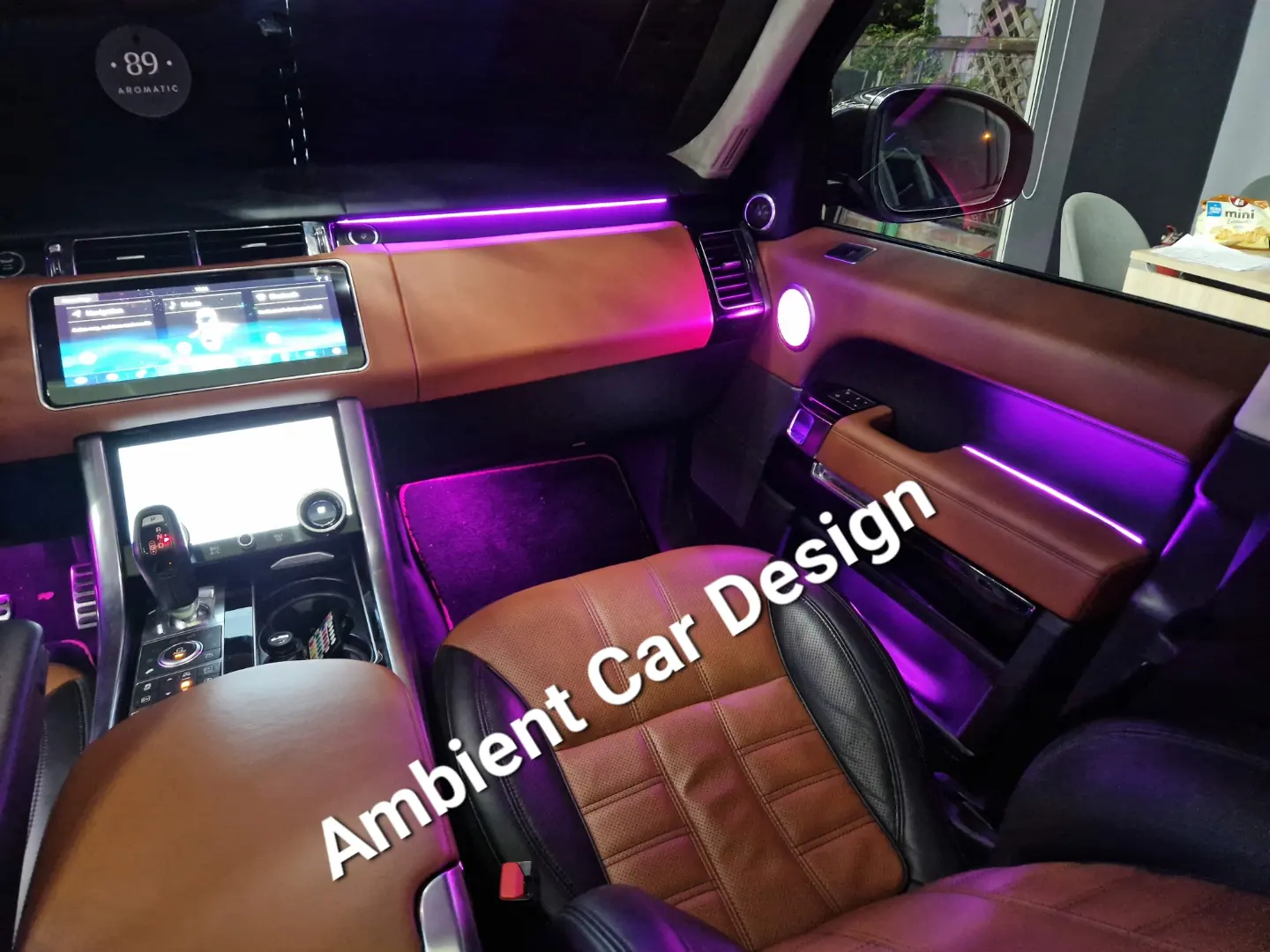 RANGE ROVER SPORT | Ambient Car Design | Τοποθέτηση Ατμοσφαιρικού ...