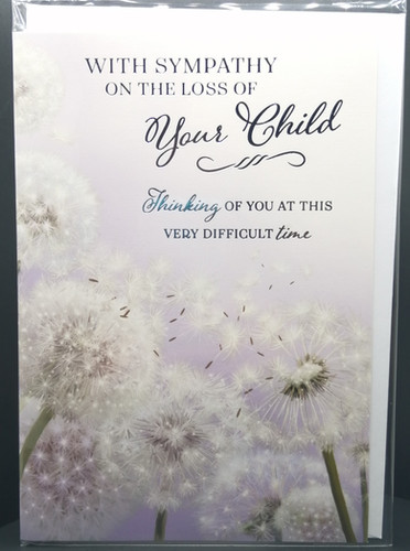Loss of Your Child Sympathy Card | Arnett Creations