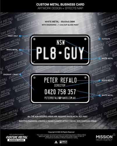 Custom Car Plates 1 | Mission Media Agency