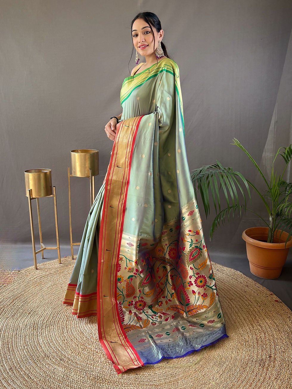 Latest Paithani Saree collection | Buy paithani sarees online | Kolour