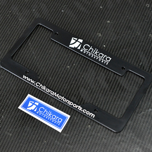 Chikara License Plate Frame (USA/Canada) | Chikara Motorsports