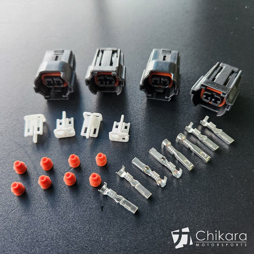 90-05 Miata MX-5 Fuel Injector Connectors (Female) pack of 4 | Chikara ...