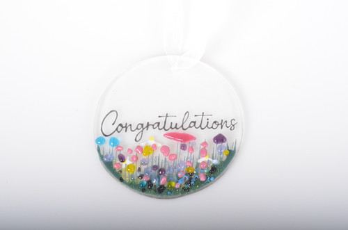 Wildflower Hanging Decoration - Congratulation | Pam Peters Designs