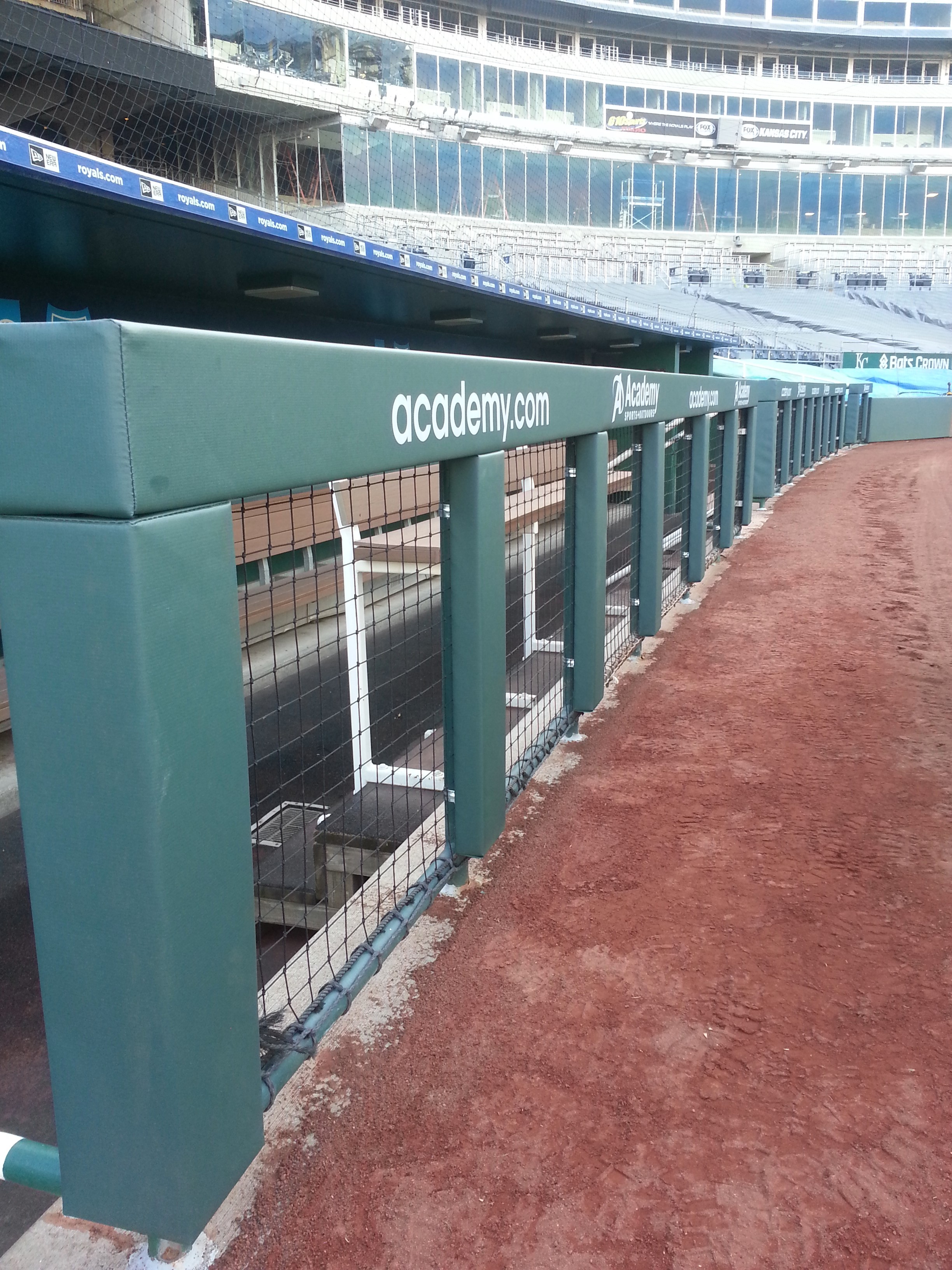 Rail Padding | Gate Padding | Fence Padding | Sports Venue Padding