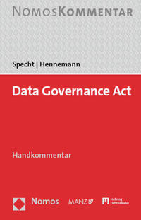 Data Governance Act: DGA: Handkommentar. | miurashoten