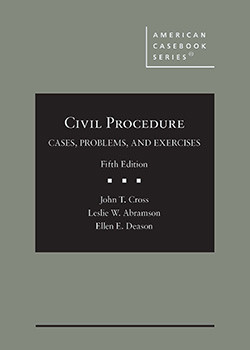 Civil Procedure: Cases, Problems, and Exercises. 5th ed. | miurashoten