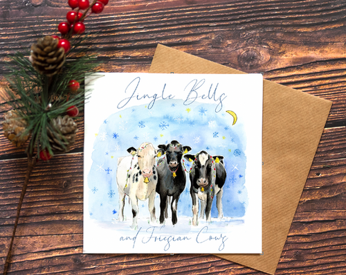 Jingle Bells and Friesian Cows | stephburch