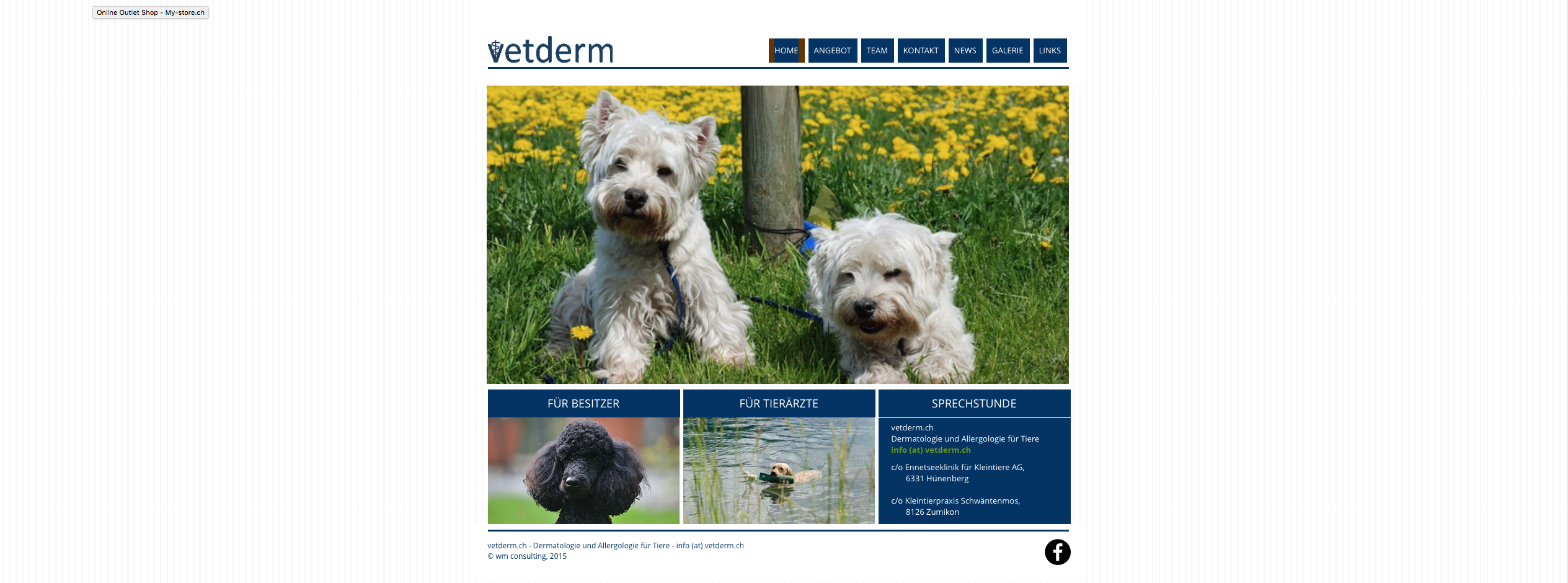 vetderm.ch - Dermatologie und Allergologie für Tiere
