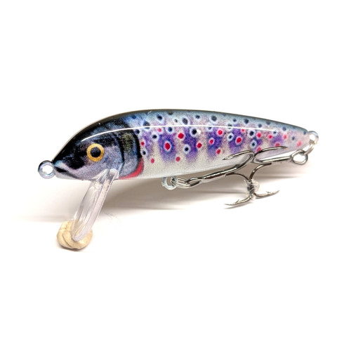 Micro Salmon Lure 70mm 7.5g Sinking Aggressive wobbler 0.2-0.8m ...