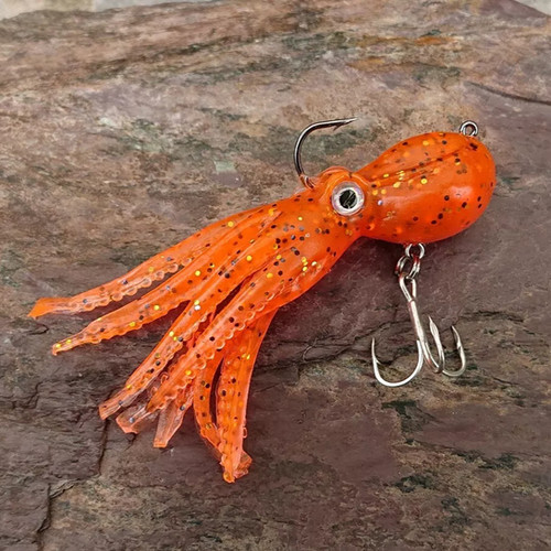 Fishing Lure Soft Micro Octopus Squid Jig 90mm 23g Fast Sink | Predilures