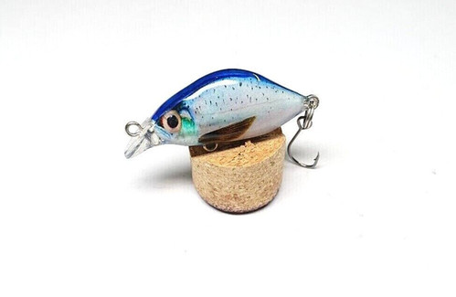 Micro Trout Perch Lure 30mm 4g Sinking Aggressive wobbler 0.2-0.8m RP ...