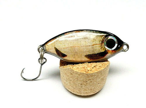 3D Micro Jigs 10g 37mm Slow Pitch Long Cast Real Fish Print Bait Trout ...