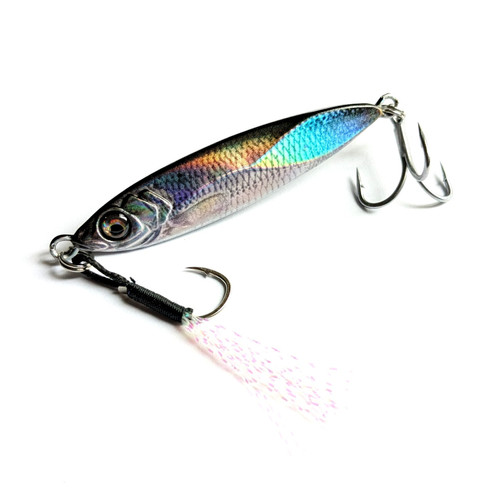 Bass Fishing Lure Micro Jigs 20g Slow Pitch Long Cast Double Hook GB2 ...
