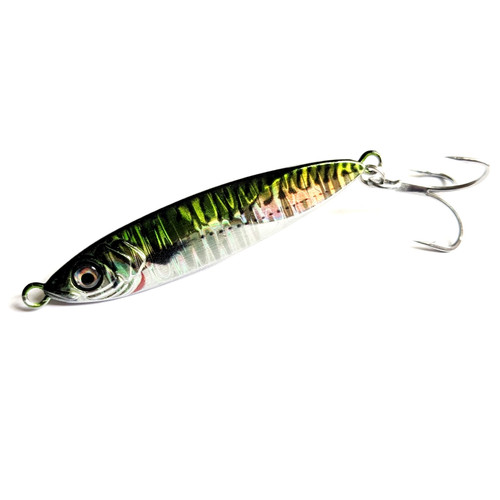 Bass Fishing Lure Real Print Micro Jigs 30g Slow Pitch Long Cast ...