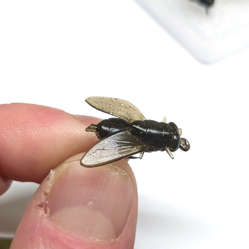 Fishing Flies Realistic Silicone Sinking Housefly 6 Pack For Fly ...