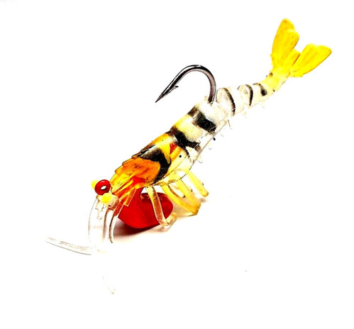 Shrimp Lure Manic 3D Shrimp Jump Back Jig 50mm 7g | Predilures