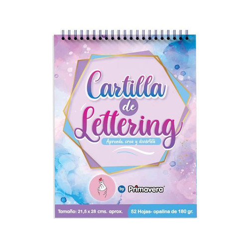 Guia Lettering Primavera | OfficeArte Papelería