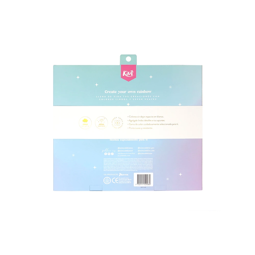 Lápiz Color KIUT X 24 | OfficeArte Papelería