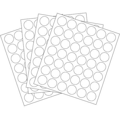 Rótulos Adhesivos Circulo Blanco 16mm | OfficeArte Papelería