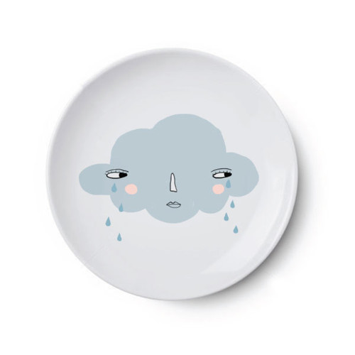 Crying Cloud Plate | My Site 11