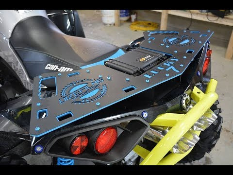 Lucky 7 Outlander Rear Rack | L1FEoutdoorsATV.com