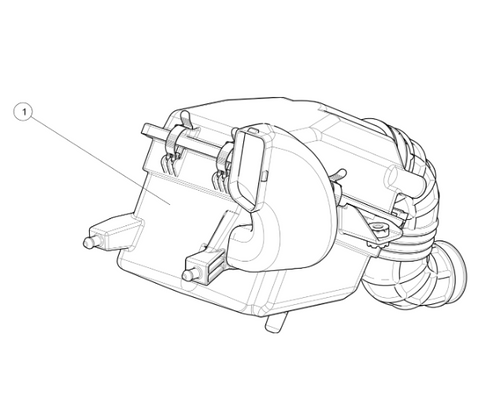 Segway Snarler Air Filter Assembly - A01A21000001 USED | Segway Parts ...