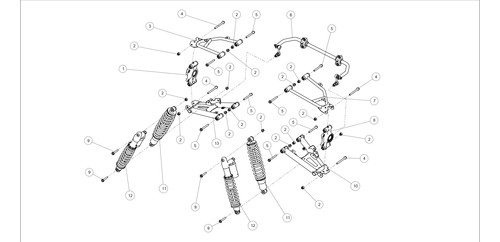 Segway Snarler Rear Left Wheel Bearing Assembly - A01D20100002 (TAKEOFF ...