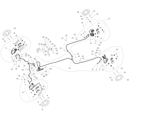 Segway Rear Brake Rotor (brake disc) - S01E10100001 | Segway Parts Online